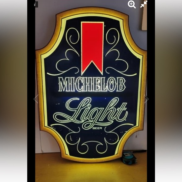 Wall Decor | Michelob Light Large Lighted Sign | Poshmark